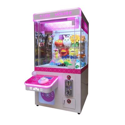 Cina 15 pollici TIDI HOUSE Piccole dimensioni Bartop Claw Machine, singolo giocatore Mini Claw Machine per giocattoli da 3,5 pollici in vendita