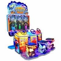 China Nitro Speed (3PL With Seat) Racing Large 55 Inch LCD Screen Simulating Arcade Game Machine for sale