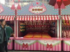 Dardi che lanciano le cabine di carnevale di divertimento delle palle per divertimento di attività di festival