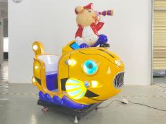 Pirate pig amusement ride arcade kiddie rides with 15 LCD