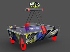 2 Player Multi Pucks Air Hockey Table Amusement Machine Auto Dispensing Pucks