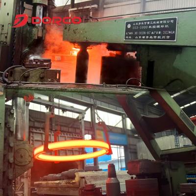 China OD 5000 mm Máquina de rolamento de anel horizontal de rolamento bidirecional composto à venda