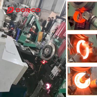 Cina Macchina per laminazione verticale ad anello completamente automatica con produzione di 240 pezzi/ora per anelli forgiati da 5KG-10KG e integrazione del robot KUKA210 in vendita