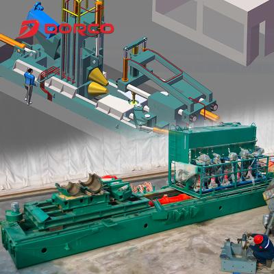 China Máquina de laminación horizontal de anillos con control automatizado D53KF - 450 Rango de procesamiento grande en venta