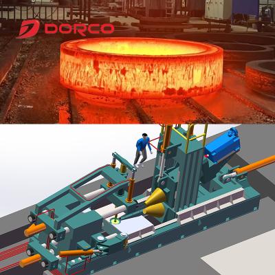 Cina DRC-D53KF Rullatrice Orizzontale CNC per Anelli 4000mm in vendita