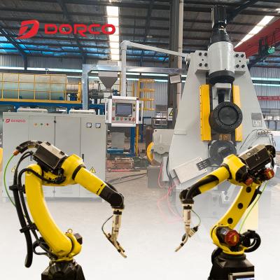 Cina Macchina per laminazione verticale ad anello completamente automatica con produzione di 240 pezzi/ora per anelli forgiati da 5KG-10KG e integrazione del robot KUKA210 in vendita