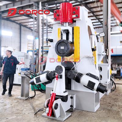 China D51K CNC Vertical Ring Rolling Machine with Linear Rolling Speed 1.3 M/s for One Round Rolling Forming and Small Size Design for sale