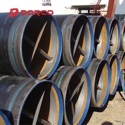China High Precision Straight Seam Welded Pipe Unit with Φ355 - Φ720 Mm Diameter and 6 - 22 Mm Thickness for Construction Pipe Piles for sale