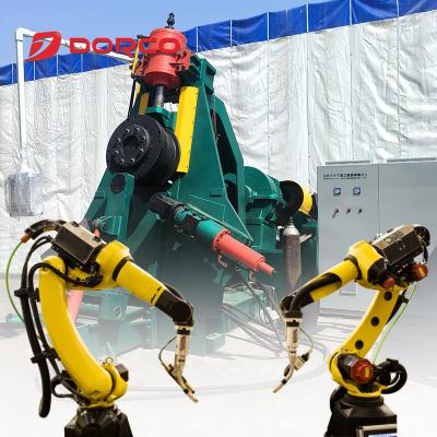 China High Precision Automated Ring Rolling Machine with Automatic Weighing and Customizable Size for Labor Saving for sale