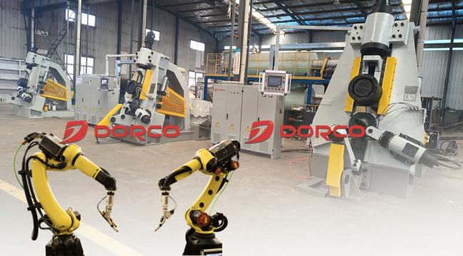 High Precision Ring Rolling Machine in operation