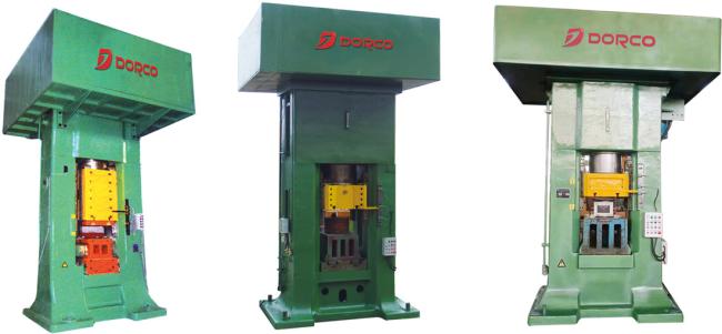 CNC Electric Forging Screw Press machine in industrial setting