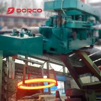 China CNC Horizontal Ring Rolling Machine with 10000 mm Nominal Outer Diameter Water Cooling System and Emergency Stop Button for sale