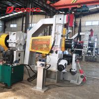 China Unmanned CNC Vertical Ring Rolling Machine with Loading/Unloading Robotic Arms for Batch Rolling for sale