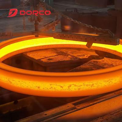China 130-2000mm Ring Rolling Height Horizontal Ring Rolling Machine with High Material Utilization Rate and Fully Automatic Rolling Cycle for sale