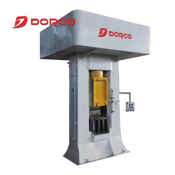 Quality Direct drive electric screw press with 75kW motor power, no transmission energy loss, and pneumatic top material for forging applications for sale