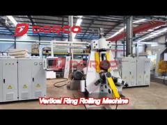 Máquina de rolamento de anel vertical hidráulico D51K - 630 Compatível com vários metais