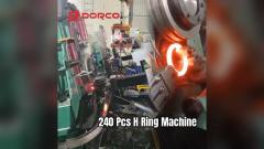 240 Pcs H Ring Rolling Machine Automation