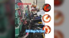 Auto Ring Rolling Machine 240 pcs Hour
