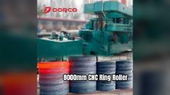 Massive Ring Rolling Machine 8000mm CNC Precision