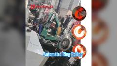 Ring Rolling Machine KUKA Robot Automation