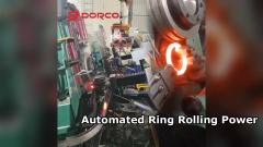 CNC Ring Roller 5-10kg Forged Rings Automation