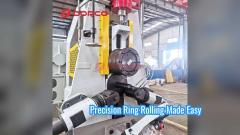 Precision Ring Rolling Machine CNC Hydraulic