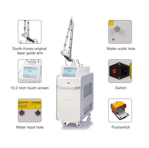 Quality FDA approved Picosure Laser 755nm Professional Tattoo Removal Machine for sale