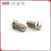 China Common Round Head Screw Stud Brass Nut Bolt for Building for sale