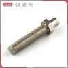 China Hex Head Bolt Fasteners Brass Stud Screw Eco-Friendly Building Hardware for sale