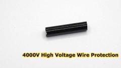 Silicone Fiberglass Tube 4000V High Voltage Wire Protection