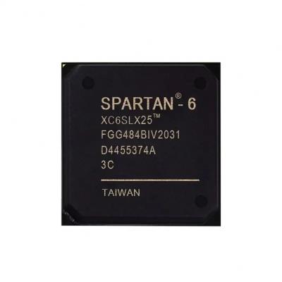 중국 Embedded Processors XC6SLX25-3FGG484I Tray 판매용