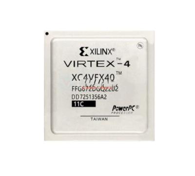 Cina Embedded Processors XC4VFX40-11FFG672C Tray in vendita