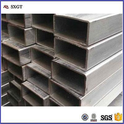 China reliable Carbon Steel Welded Black Rectangular Pipe made in Tangshan for sale