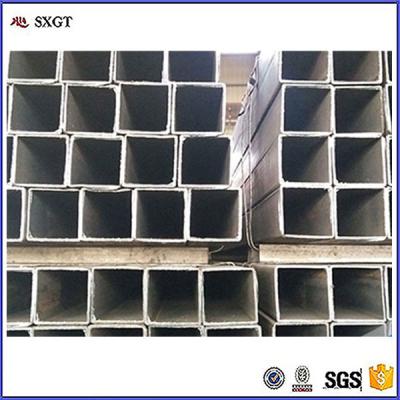 China Tangshan black and galvanized weld 80×80 steel square tube for sale