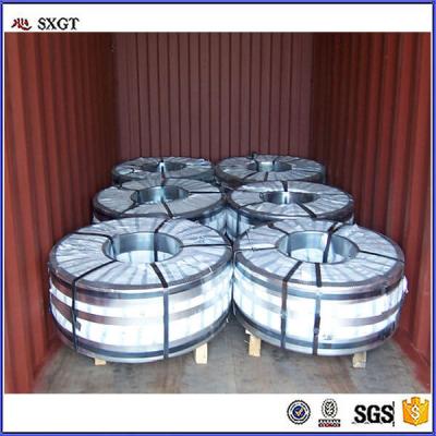 China galvanized steel strips in coil / Black Steel Metal Strapping / Steel Packing Strip for sale