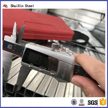 China Q195 Wholesale Pre-Galvanized Steel Square Tube For Construction for sale