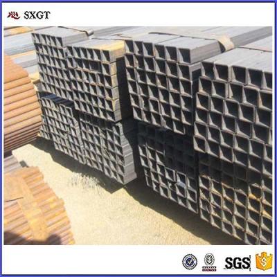 China Hot Rolled Black Square Steel Tube for sale
