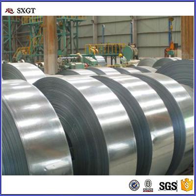 China Q195 factory galvanized narrow metal steel strip tape in coil for sale