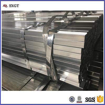 China Pre-Galvanized Steel Rectangular Tube For Construction for sale