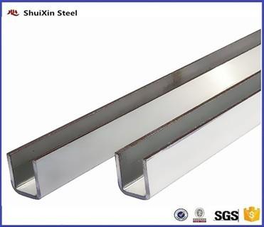 China MS Low Carbon Steel U Channel With Good Quality And Price for sale