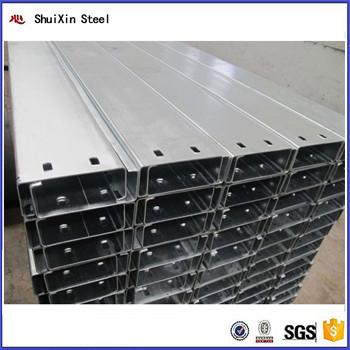 China Good Price And Factory Direct Galvanized Steel C Channel for sale