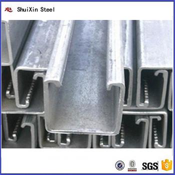 China Factory Direct Export 1.5mm Thickness Galvanized Steel C Channel for sale