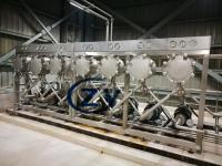 China Starch Milk Refining Tapioca Starch Machine Hydrocyclone Counter Current Washing for sale
