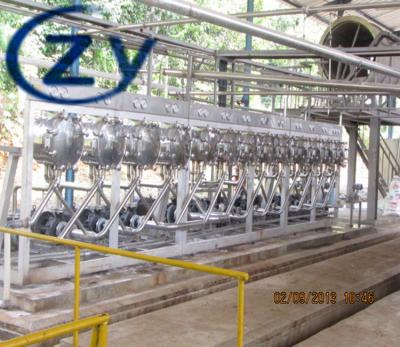 China Máquina de procesamiento de papas eficiente Multicíclones de 10 a 50 t/h Capacidad Blanco escuro en venta