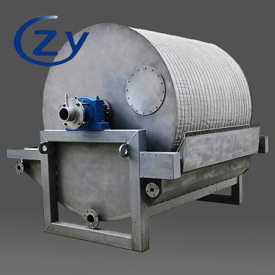 China Continuous Working Vacuum Drum Filter Stable Running Dewatering Equipment for Starch Production for sale