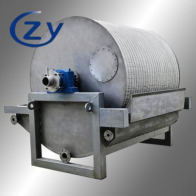 China High Efficiency Stainless Steel SS304 Vacuum Filter for 2-8t/h Starch Dewatering with 24-hour Continuous Operation for sale