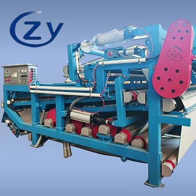 China Industrial Grade Belt Dehydration Filter Specialized for Cassava Fiber Dewatering in Starch Processing for sale