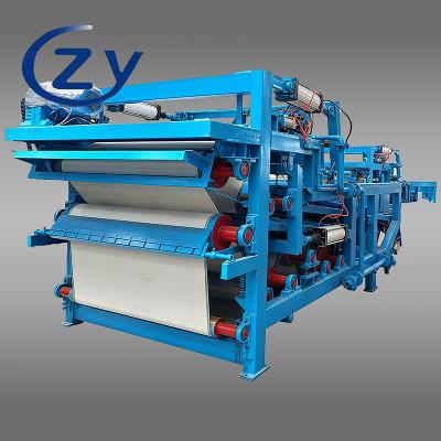 China Belt Solid-Liquid Separation Dewatering Machine for Tuber Starch Processing and Industrial Sewage Sludge Treatment for sale