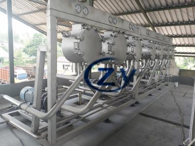 China Cassava Flour Processing Plant Fully Automatic Operation Large Output for sale