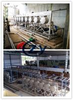China Fresh Cassava Tapioca Starch Machine / Tapioca Processing Plant Multicyclone for sale